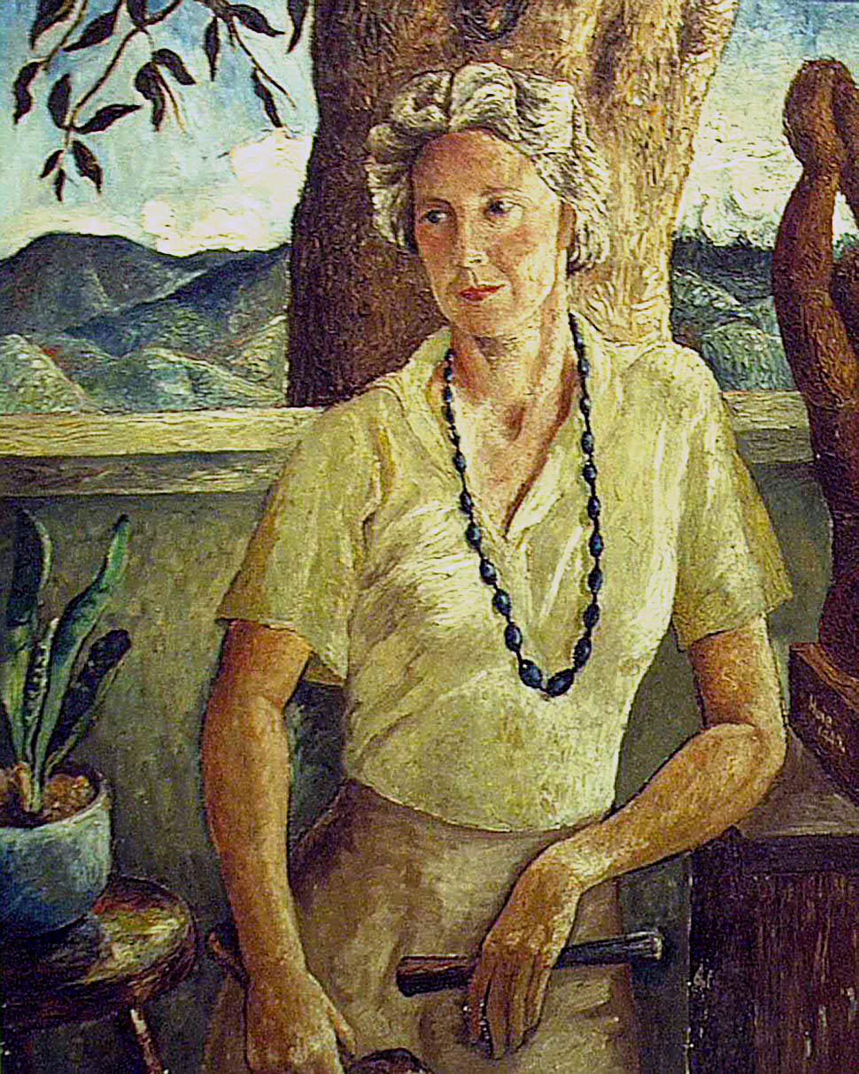 Albert Huie Portrait of Edna Manley c. 1940s. National Gallery of ...
